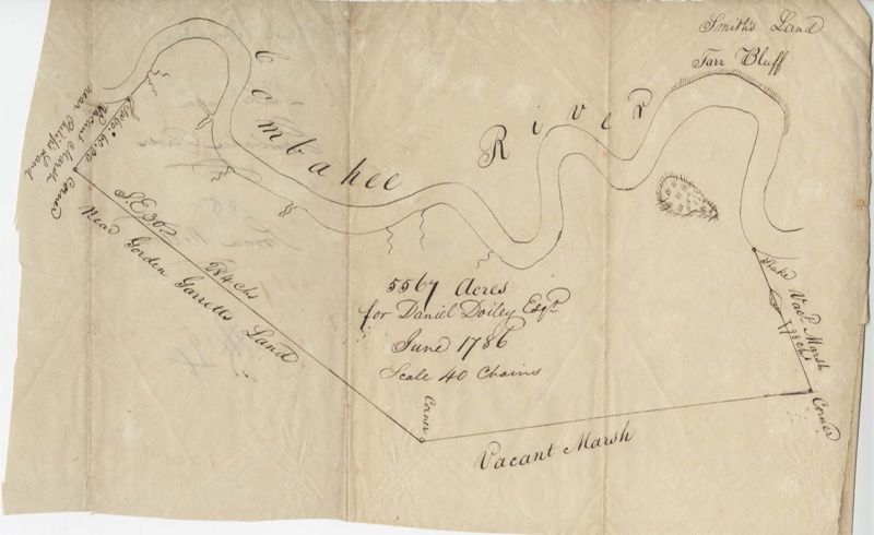 Combahee River Plat 1786 - Lowcountry Digital Library Catalog Search