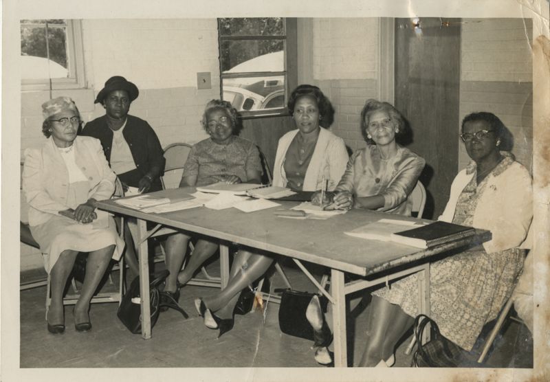Group photo of women around a table - Lowcountry Digital Library ...