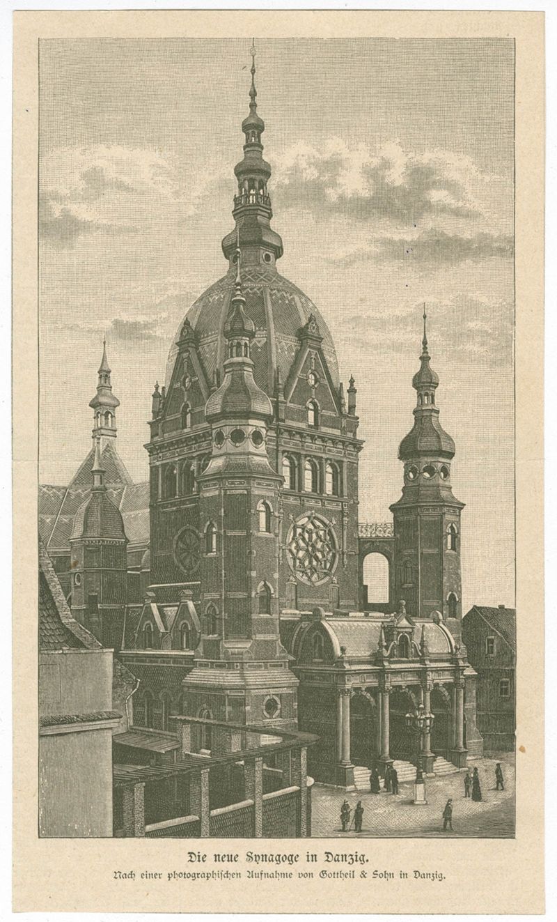Die neue Synagoge in Danzig - Lowcountry Digital Library Catalog Search