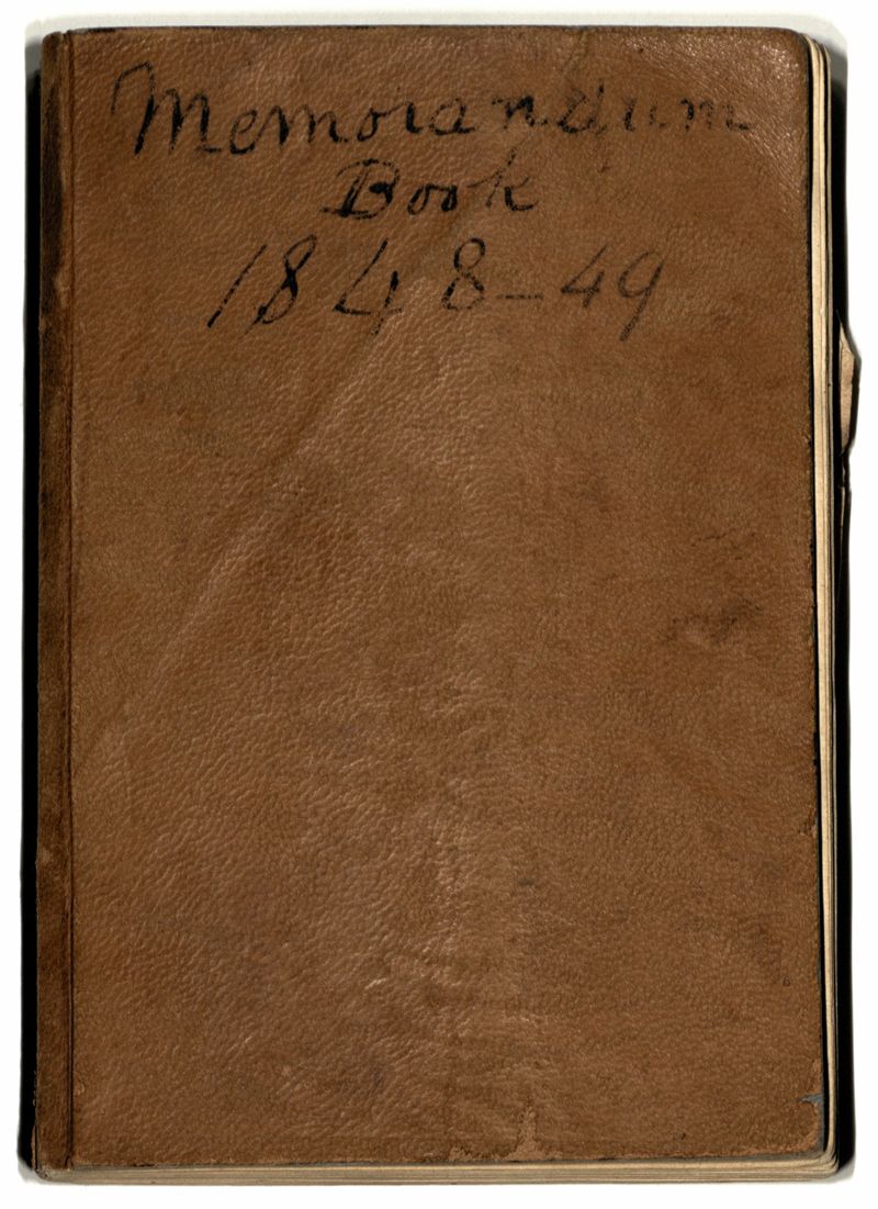 Robert F.W. Allston Memorandum Book, 1848-1849 - Lowcountry Digital ...
