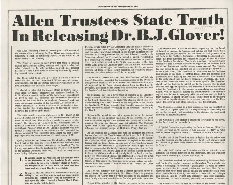 Newspaper Article May 31 1967 Lowcountry Digital Library Catalog Search