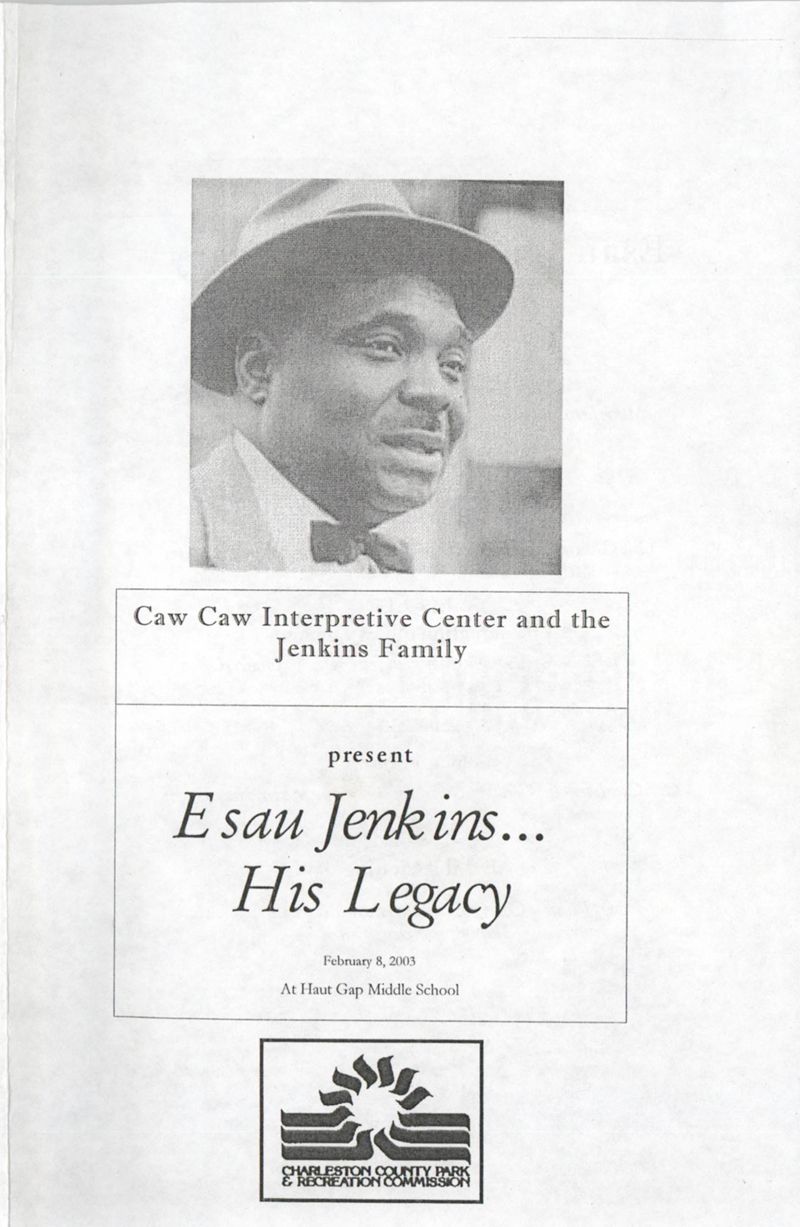 "Esau Jenkins…His Legacy" - Lowcountry Digital Library Catalog Search