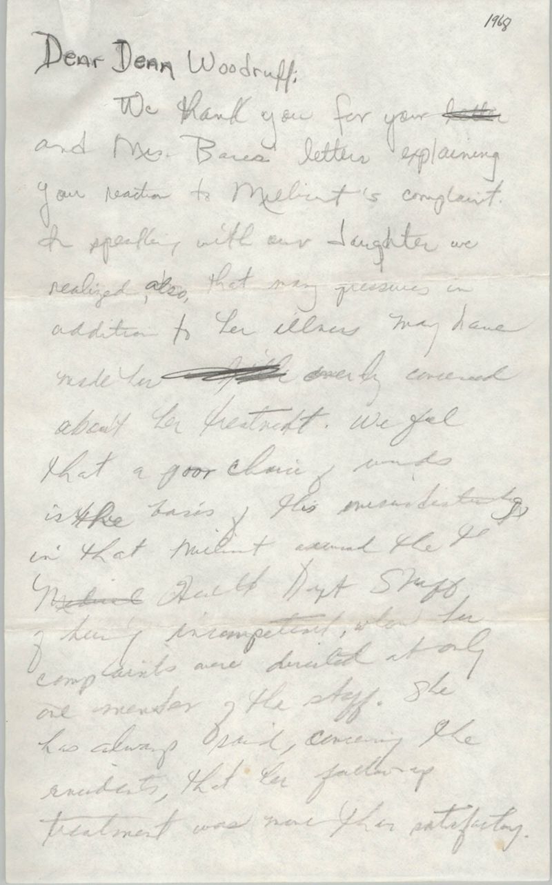 Letter to Oliver W. Woodruff, 1968 - Lowcountry Digital Library Catalog ...