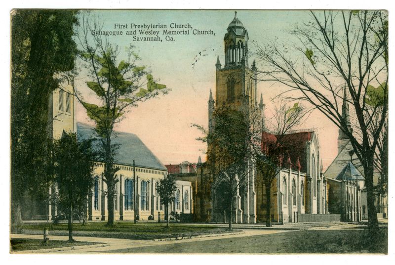 First Presbyterian Church, Synagogue and Wesley Memorial Church ...