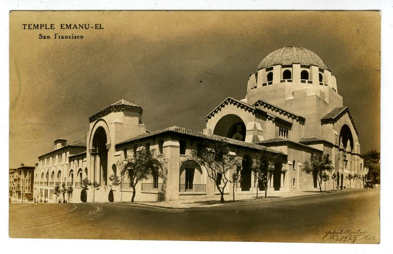 Temple Emanu-El, San Francisco - Lowcountry Digital Library Catalog Search