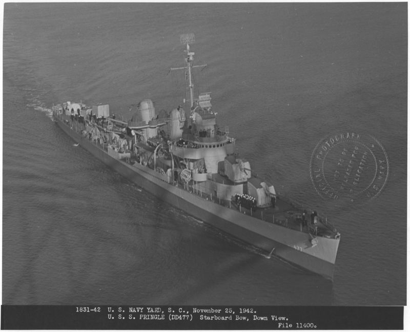 USS Pringle - Lowcountry Digital Library Catalog Search
