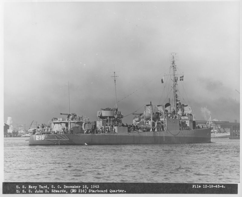 USS John D. Edwards - Lowcountry Digital Library Catalog Search
