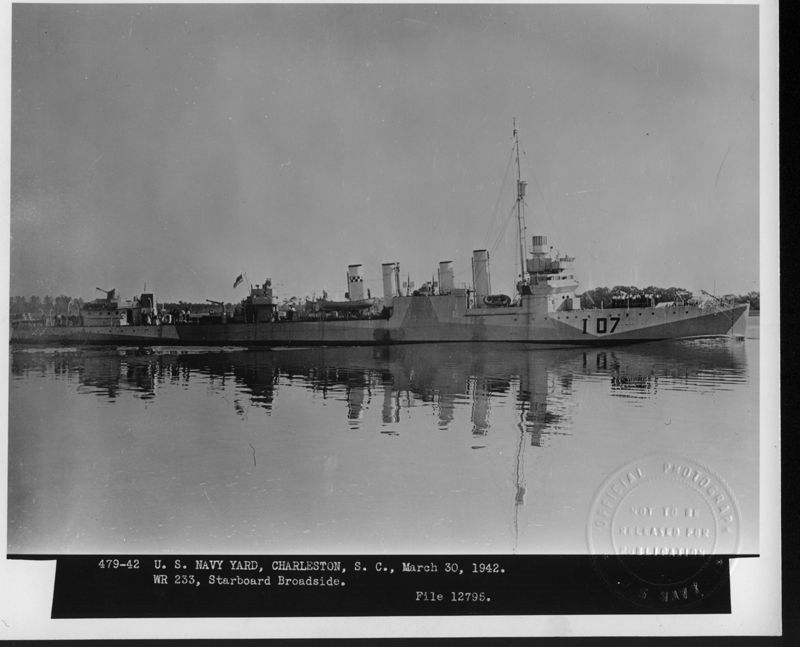 HMS Roxborough (USS Foote) - Lowcountry Digital Library Catalog Search
