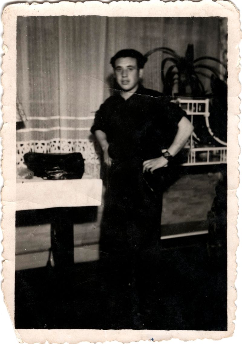 Joe Engel at aunt's house, Charleston, S.C., 1949 - Lowcountry Digital ...
